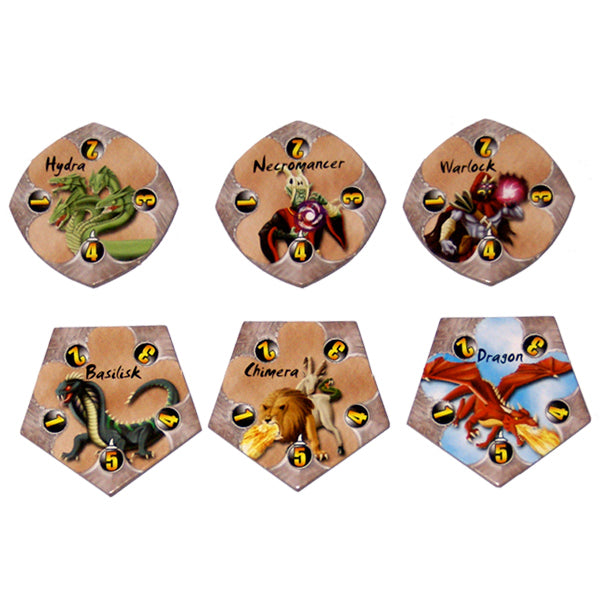 Wizard's Tower Mega Boss Monster Tokens – Fireside Games